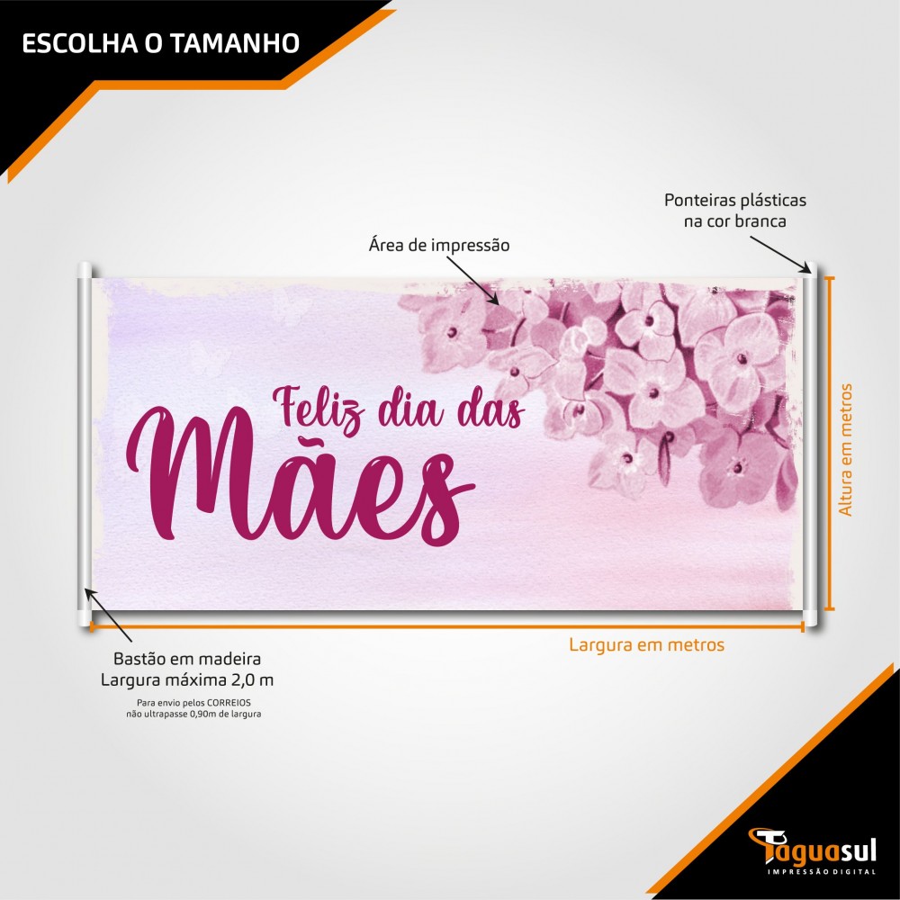 BANNER | ESCOLHA O TAMANHO